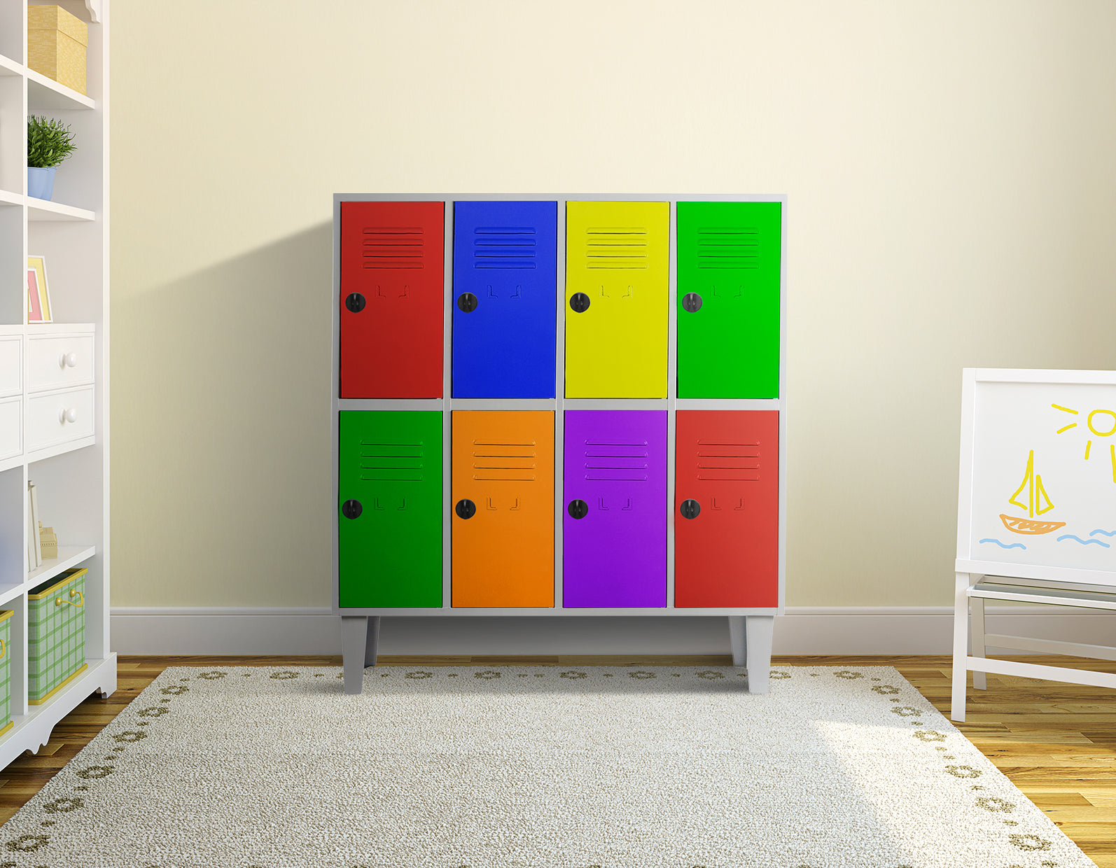 Lockers Kids: Diseño Seguro para niños - Movilockers